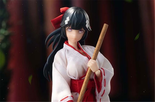 HASUKI - pocket art series PA005 Exorcism Shrine Maiden Tsubaki
