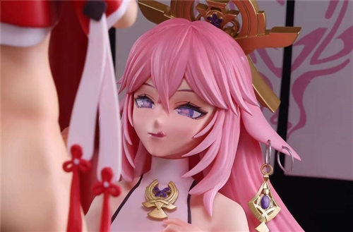 Over Watch Studio - Aether & Yae Miko - Genshin Impact