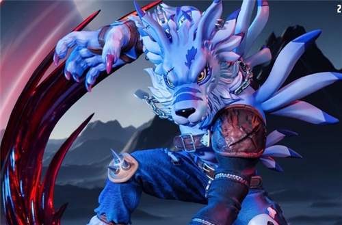 Crazy Nest Studio - Garurumon - Digimon