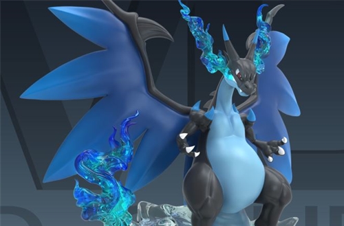 MD Studio - Maga Charizard X - Pokemon