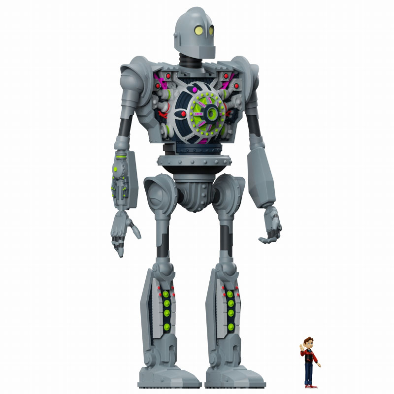 Super 7 - Super Cyborg / Iron Giant with Hogarth Hughes