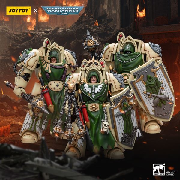 JOYTOY - DA Deathwing Knight Trio/DA Deathwing Assault Master + Flag ...